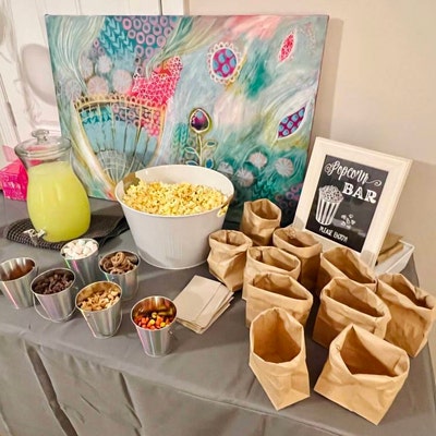 Graduation Popcorn Bar Sign PRINTABLE Graduation Party Decorations - Etsy