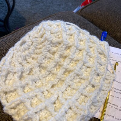 Crochet Hat PATTERN Crooked Post Beanie Crochet Beanie Pattern DIY ...