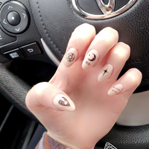 Pagan Ouija Board Witch Nail Decals Waterslide Type Mystical Magickal ...