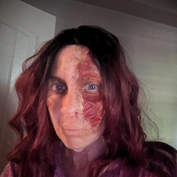 Exposed Muscle Ripped Skin Silicone Prosthetic - Etsy