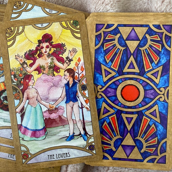 Legend of Zelda Tarot Card Deck - 79 Cards Major and Minor Arcana ...