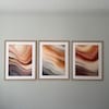 Abstract Tryptic Wall Art Set of 3, Colorful Wall Art, Printable Wall ...