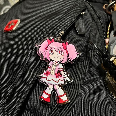 Madoka/homura Keychains - Etsy