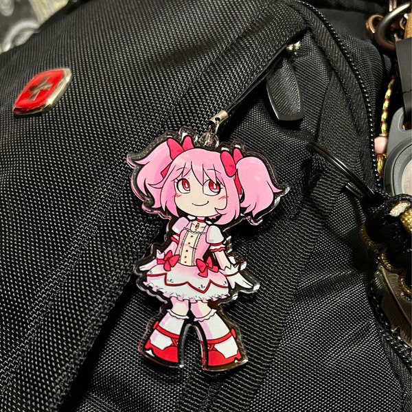 Madoka/homura Keychains - Etsy