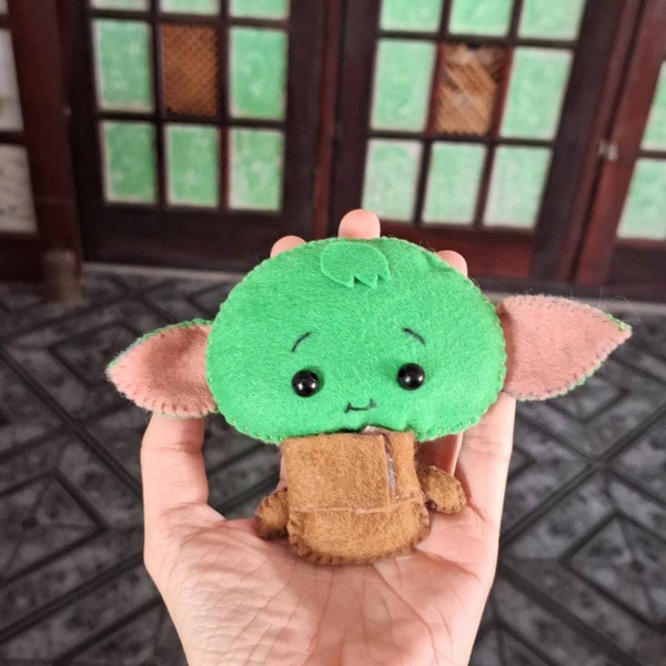 Felt Baby Alien Toy Sewing PDF and SVG Pattern, Quick and Easy Plush ...