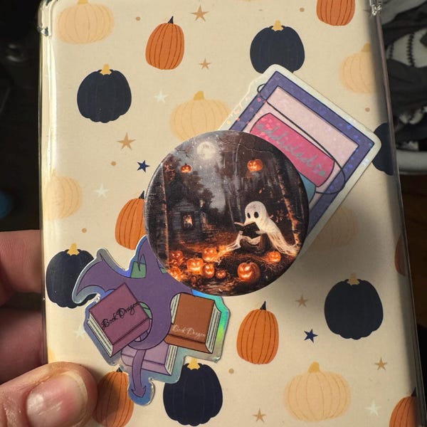 Literary Delights Book Vending Machine Waterproof Sticker for Kindle ...