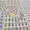 80 Mini Clips and Pins Stickers SSC3010 Pastel Hobonichi Weeks Notes ...