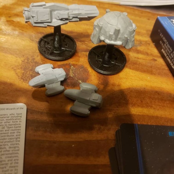 Yoshida - Stealth Ship: Starship Miniature for Starfinder, A Billion ...