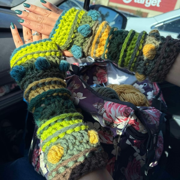 Pattern: Fae Elf Fingerless Gloves / Crochet Arm Warmers - Etsy