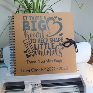 It Takes A Big Heart to Help Shape Little Minds, Teacher Appreciation ...