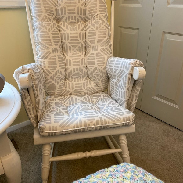 ARM REST COVERS Only~~glider Cushions/rocker Cushions/ Rocking Chair ...
