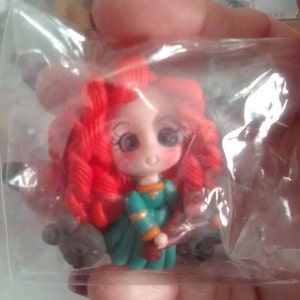 Beauty Princess and Mrs Potts Teapot Clay Doll Flat Back Embellishment ...