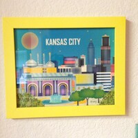 Seoul Skyline Art Print South Korea Wall Art Korean Travel - Etsy