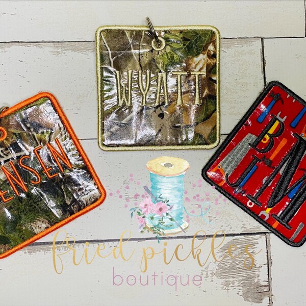 Applique and Embroidery Originals Digital Design 1977 Tag Rounded ...