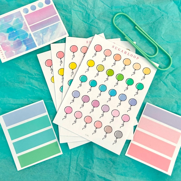 Full Box Clipboard Style Bujo Planner Stickers: Lined Checklist Blank ...