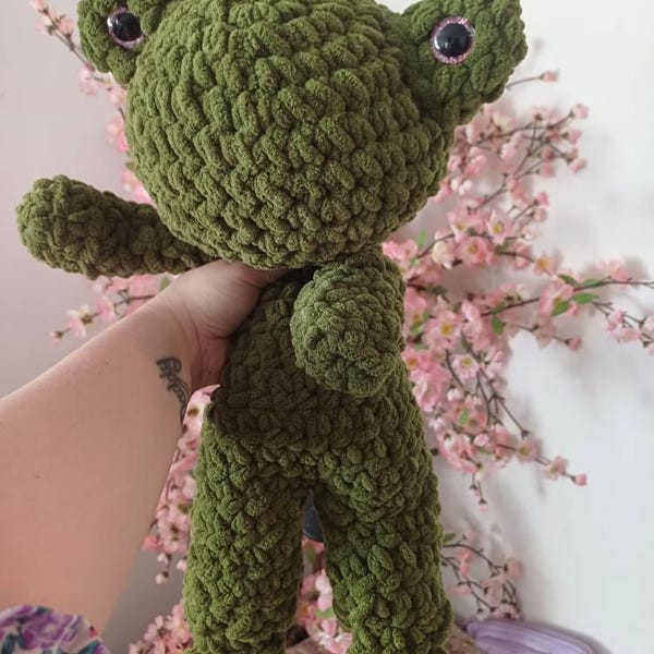Moe the Frog Crochet Pattern PDF - Etsy