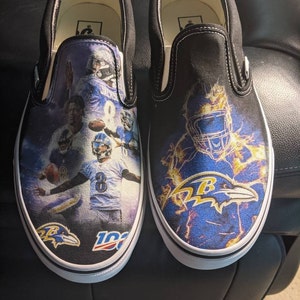 Custom Point Break Inspired Black Slip on Vans keanu Reeves / | Etsy