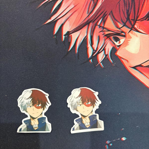 Smiling Boy Sticker - Etsy