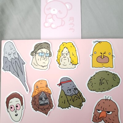 The Big Lez Show Sticker Pack 7 Stickers - Etsy