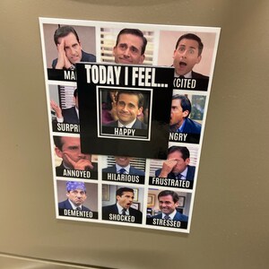 Michael Scott Mood Magnet Prison Mike Michael Scott Gifts Steve Carrell ...