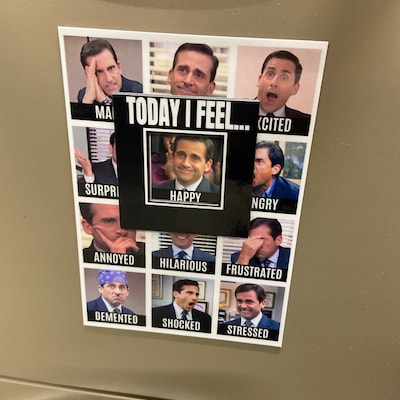 Michael Scott Mood Magnet Prison Mike Michael Scott Gifts Steve Carrell ...