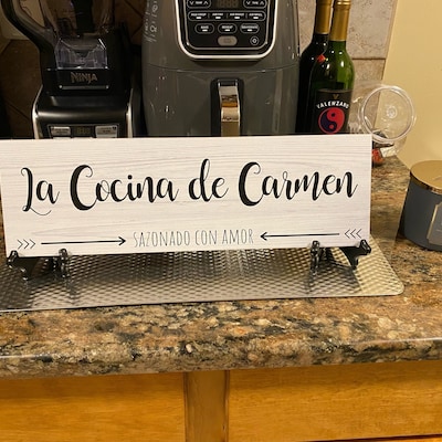 Personalized Kitchen Sign, Custom Kitchen Sign, Wood Sign for Kitchen ...