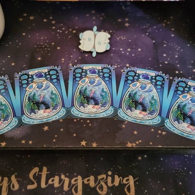 5 Island Cards // Illustrated Basic Lands for Magic the Gathering - Etsy