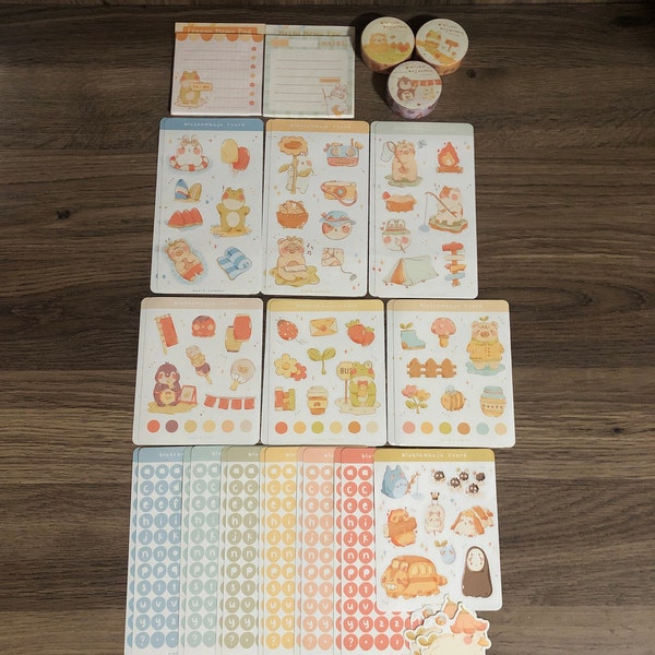 Stickers Bundle Japan Bullet Journal Stickers, Planner Stickers ...