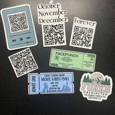 Face Punch Movie Ticket Sticker Twilight New Moon Eclipse Breaking Dawn ...