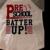 Preschool Batter up Svg Dxf Eps Png Cutting Files for Silhouette Cameo ...