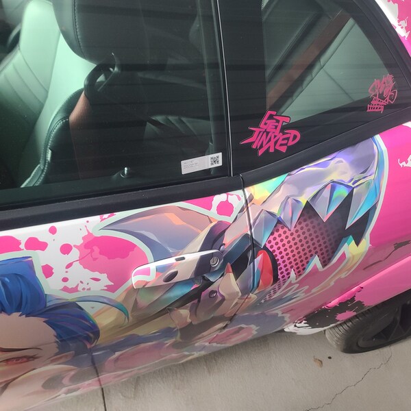 Sticker "jinx" | Arcane | League of Legends | Video Game - Etsy