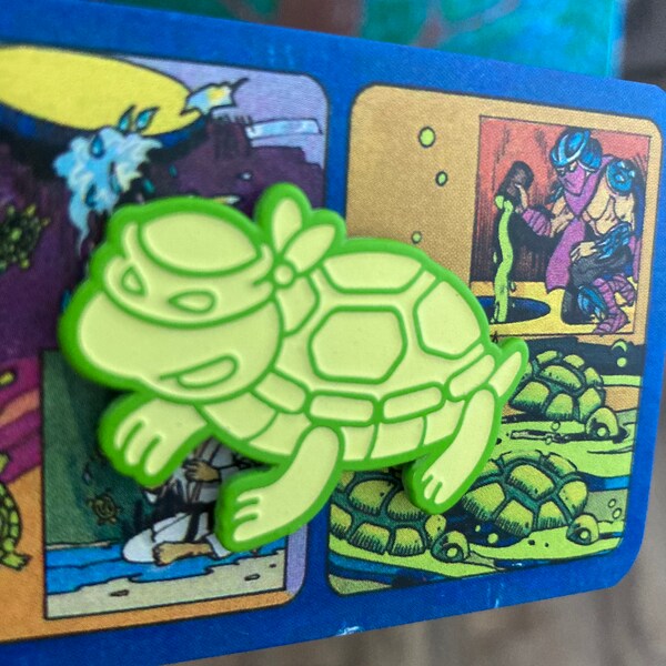 Rorschach/marshall Mashup Enamel Pin - Etsy