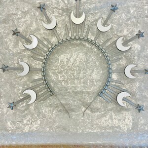 Aries Crown Zodiac Signs Celestial Headband Festival Fashion Gold Horns ...