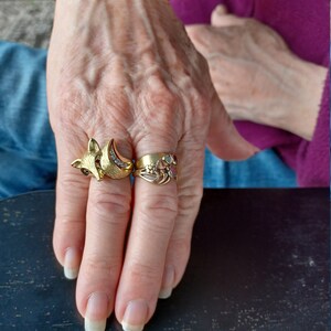 Sterling Silver Magpie Pin - Etsy