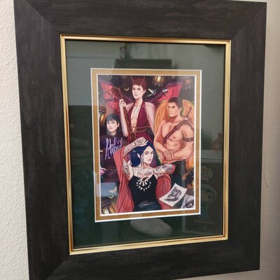 5x7 Feysand Art Print ACOTAR Couples Art Fan Art Feyre and - Etsy