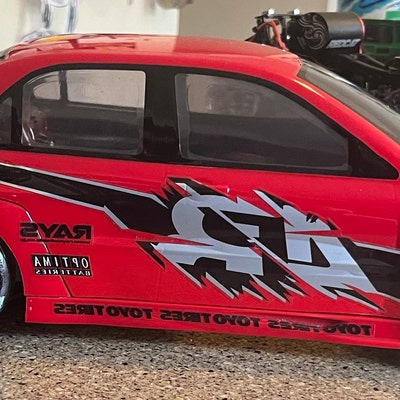 1:24 28 Scale RC Car Sponsor Decals - Etsy