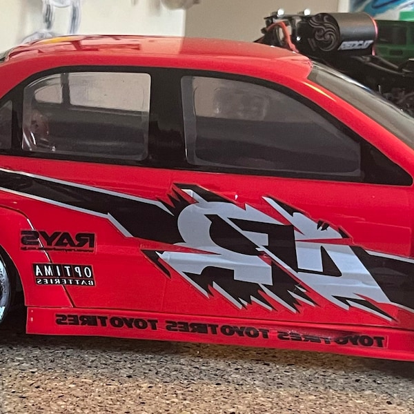 1:24 28 Scale RC Car Sponsor Decals - Etsy