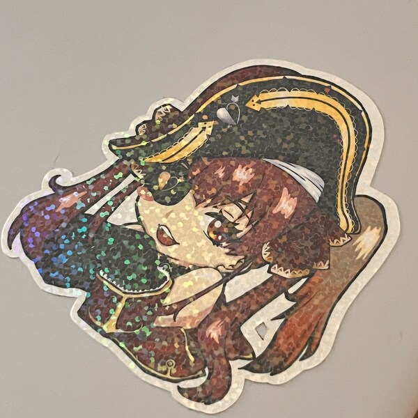 FFXIV Chef Paissa Clear Vinyl Holo Sticker - Etsy