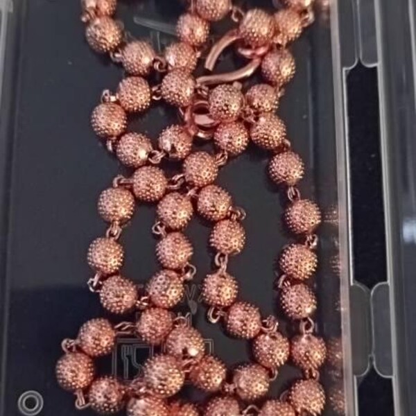 Copper Chain Necklace, Pure Copper Wheat Chain ,solid Jewelry Chain ...
