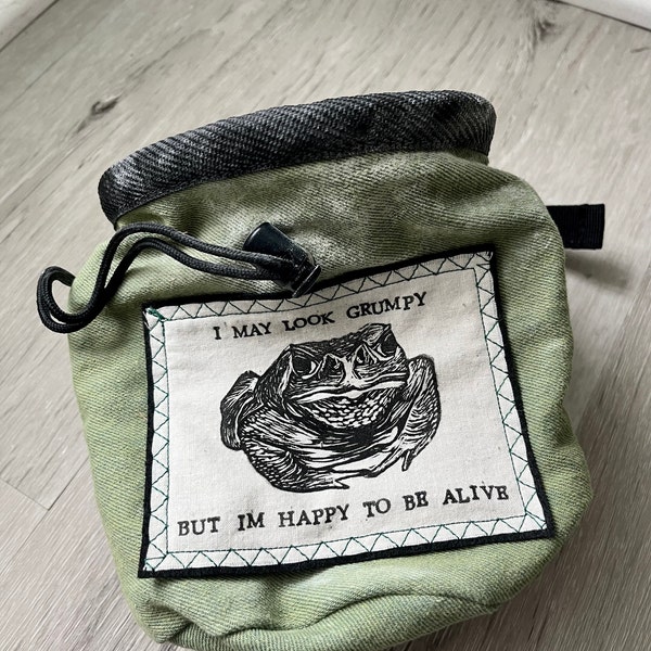 Handmade Toad Patch - Iron on Toad Patch - Sew on Toad Patch - Frog ...