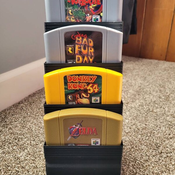 N64 Game Display Tower - Etsy