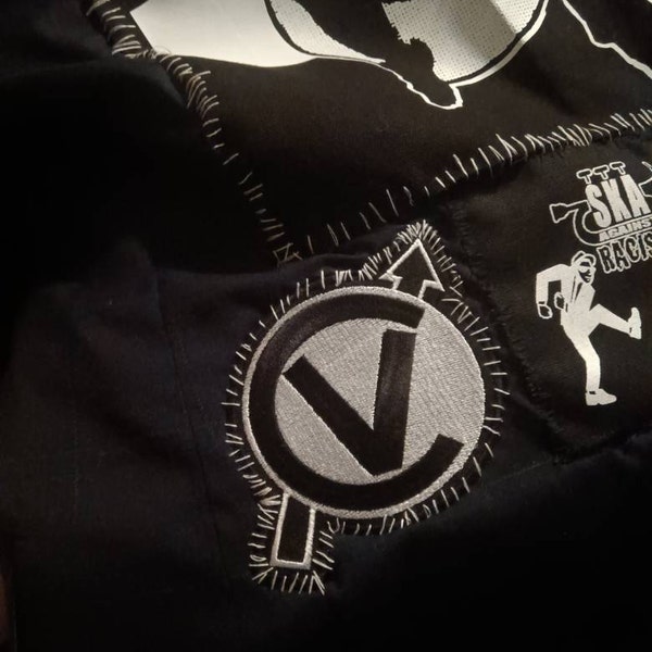 DISCHARGE - Back Patch (two Option) - Etsy