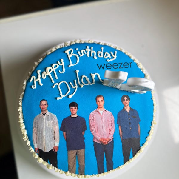 Custom Edible Vinyl Record Cake Topper. LP Edible Image for Round Cakes ...
