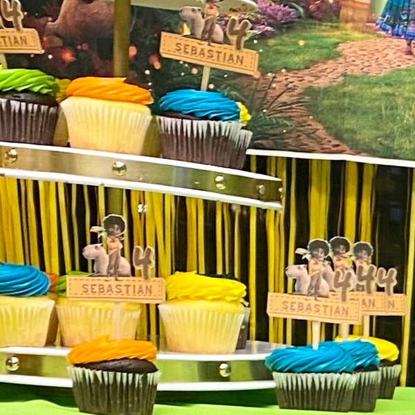 Joy (inside Out 2) Cupcake Toppers - Etsy