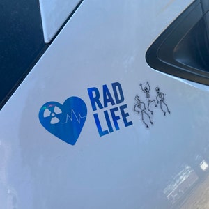 Cheetah Peace Sign Skeleton Sticker Radiology Sticker Xray | Etsy