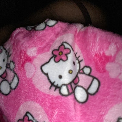 Pink Hearts Plush/ Pink Satin Reversible Bonnet - Etsy