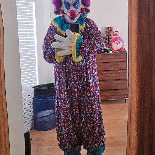 CUSTOM Clown Suit, MADE to ORDER, Adjustable One Size Fits All, Unisex ...
