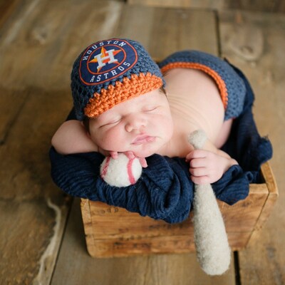 Houston Astros Newborn Set - Etsy