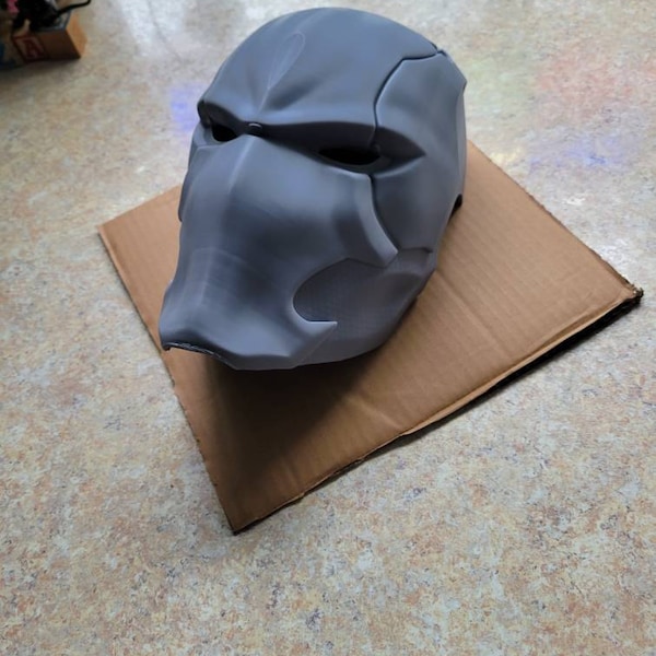 Red Ronin Red Hood Helmet Cosplay Mask STL File 3D Print - Etsy