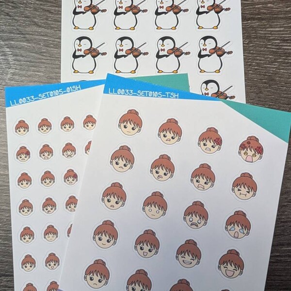 Cute Penguin Dance Stickers | Daily Kawaii Decorative Party Animal ...